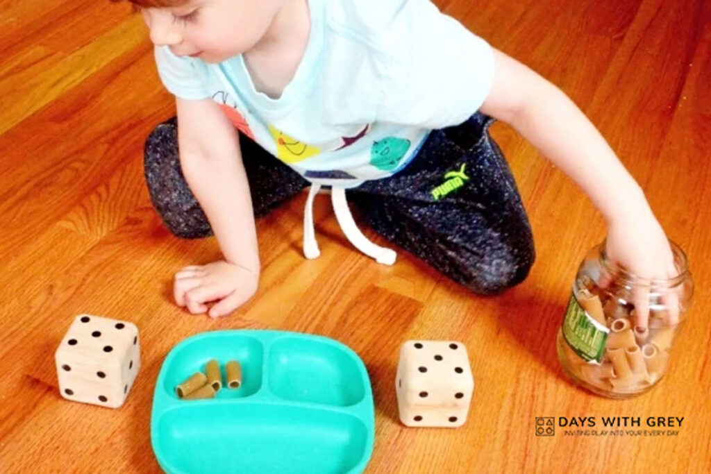 Kindergarten Adding Activity - Days With Grey