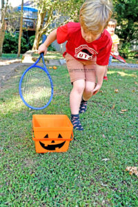 Halloween Pumpkin Relay- Days With Grey