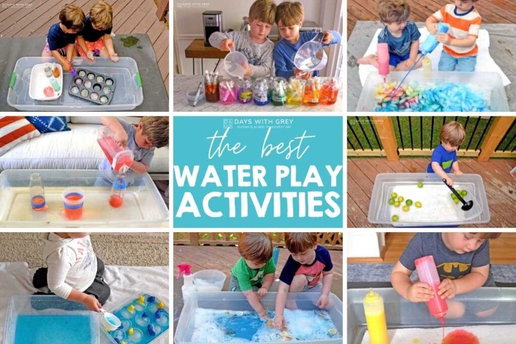18 FUN Water Activities for Kids this Summer - Days With Grey