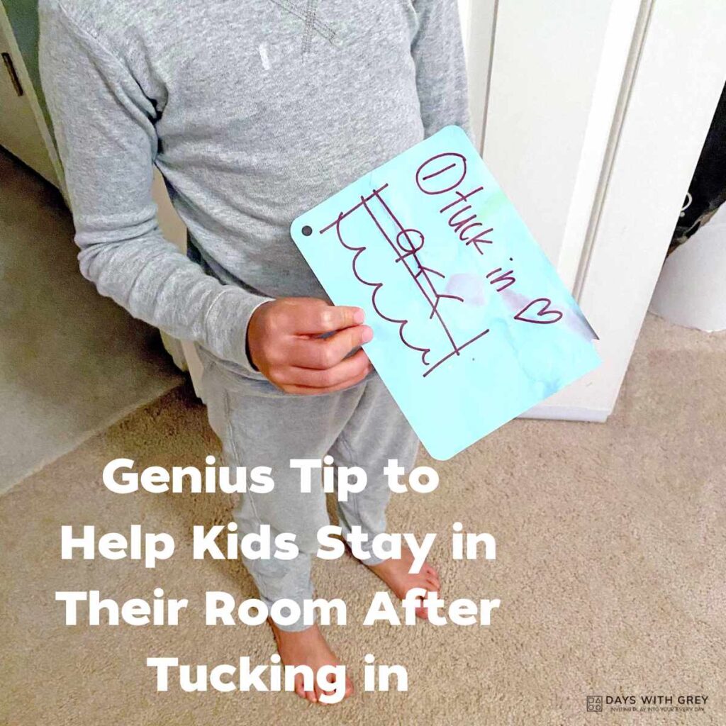 Genius Bedtime Routine Tip - Days With Grey