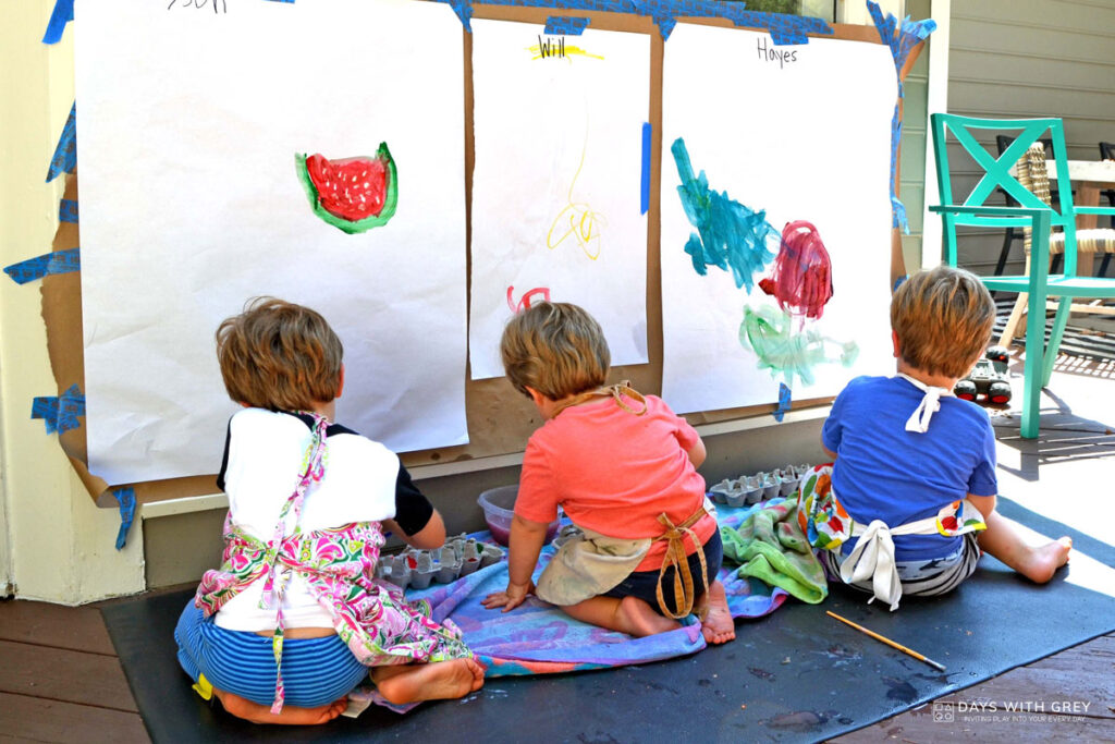 Painting for Kids - Days With Grey