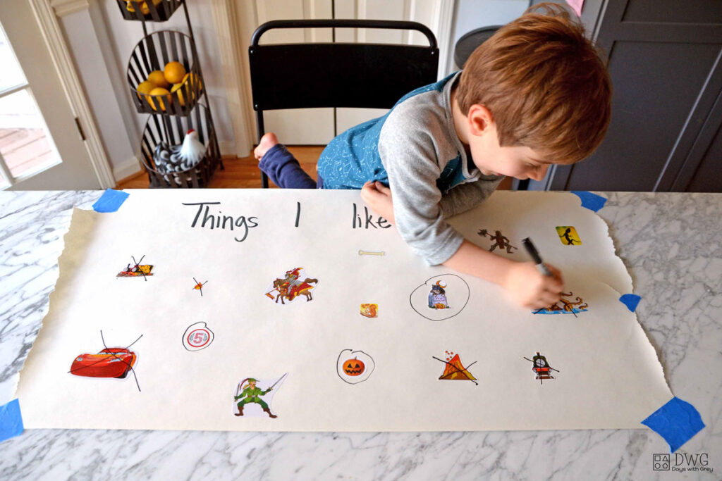 12 Sticker Activities - Days With Grey