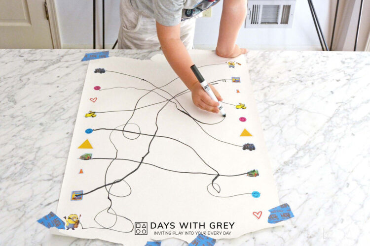 12 Sticker Activities - Days With Grey