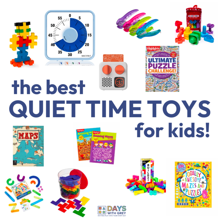 The Best Quiet Time Toys for Kids - Days With Grey