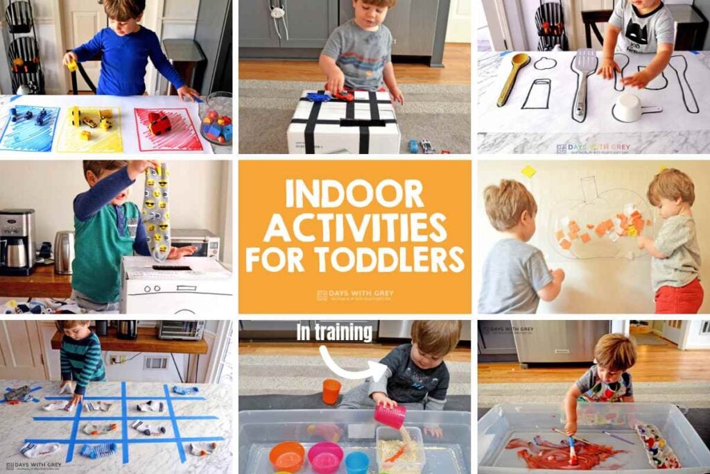 40 Indoor Activities for Kids - Days With Grey