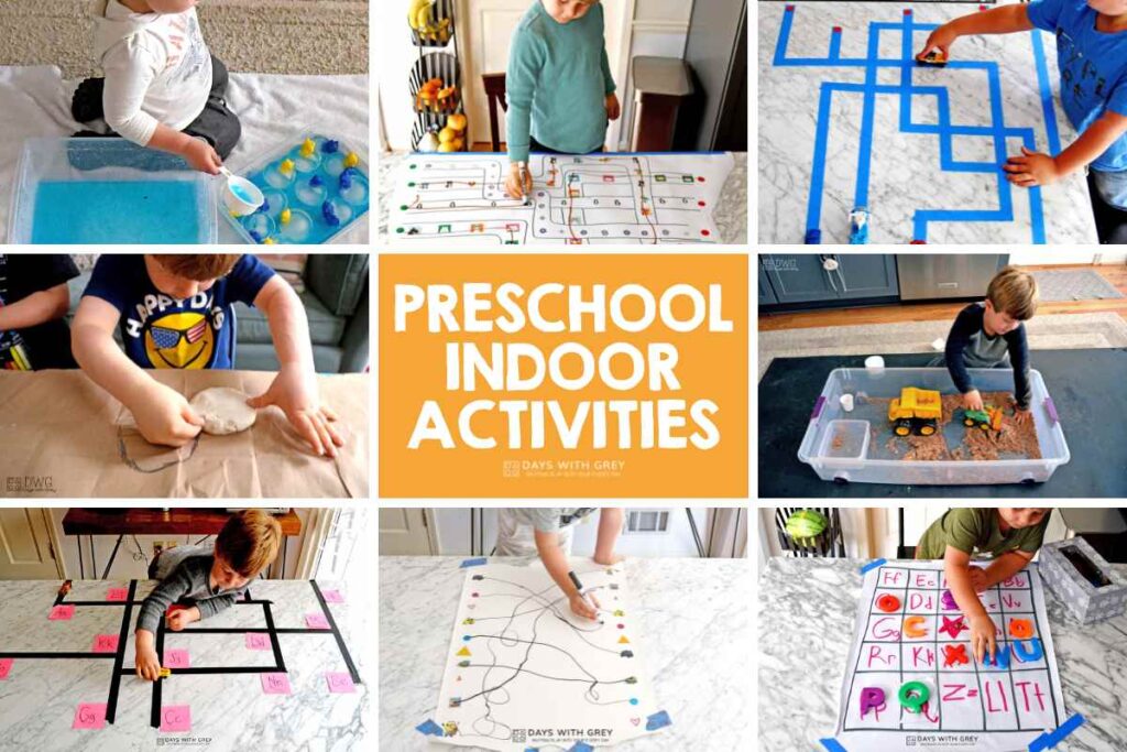 40 Indoor Activities for Kids - Days With Grey