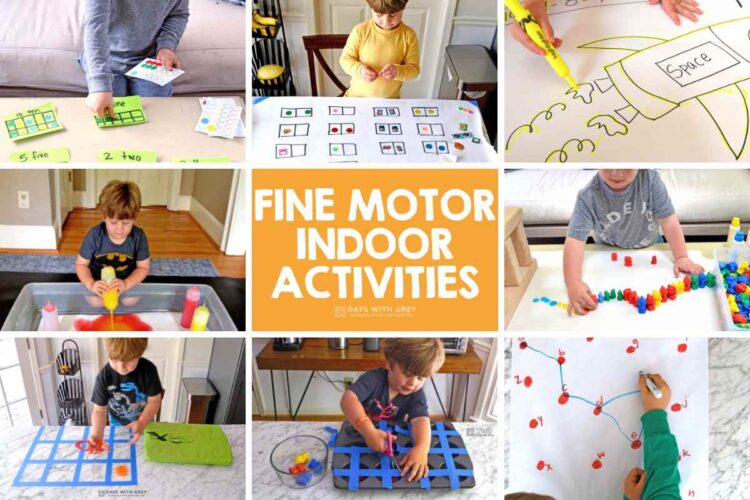 40 Indoor Activities for Kids - Days With Grey