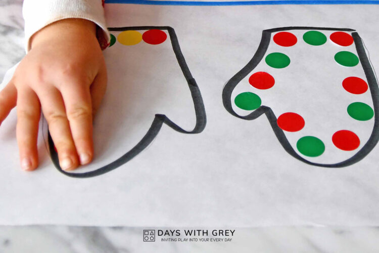 Preschool Winter Patterns - Days With Grey