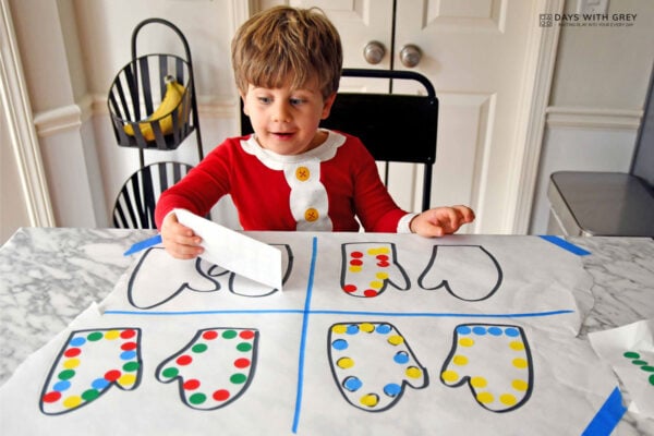 Preschool Winter Patterns - Days With Grey