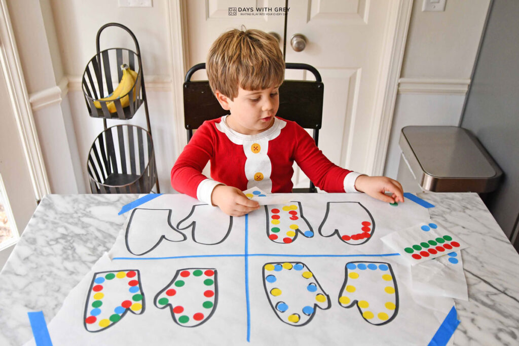 Preschool Winter Patterns - Days With Grey