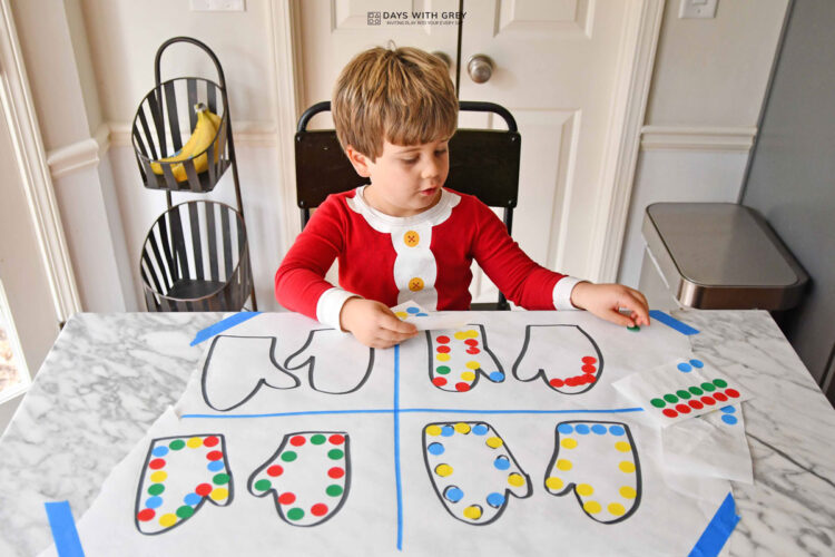 Preschool Winter Patterns - Days With Grey