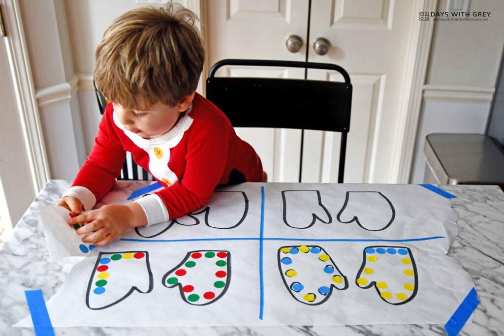 Preschool Winter Patterns - Days With Grey