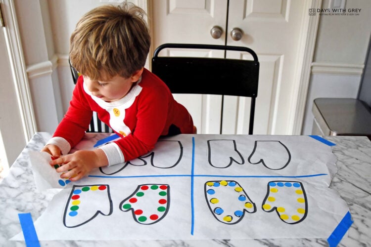 Preschool Winter Patterns - Days With Grey