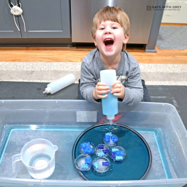 Winter Ice Sensory Activity - Days With Grey