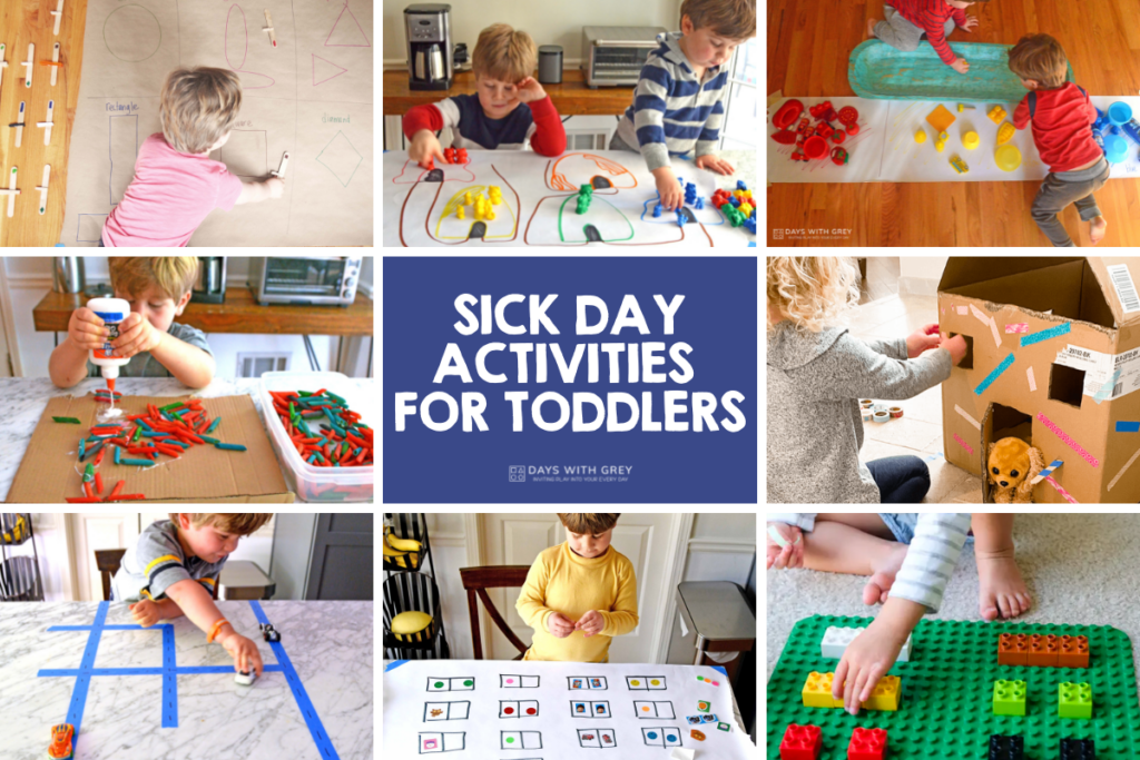 Sick Day Activities for Kids - Days With Grey