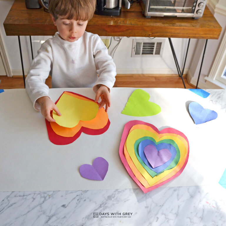 Valentine's Heart Craft - Days With Grey