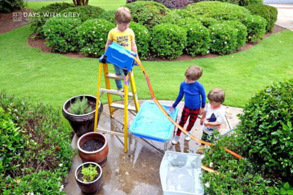 Outdoor Tracks: Water Play for Kids - Days With Grey