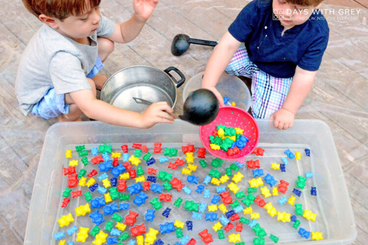 Bear Soup; Imaginary Play for Preschoolers - Days With Grey