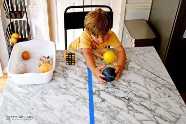 Sorting by Shapes - Preschool Math Activity - Days With Grey