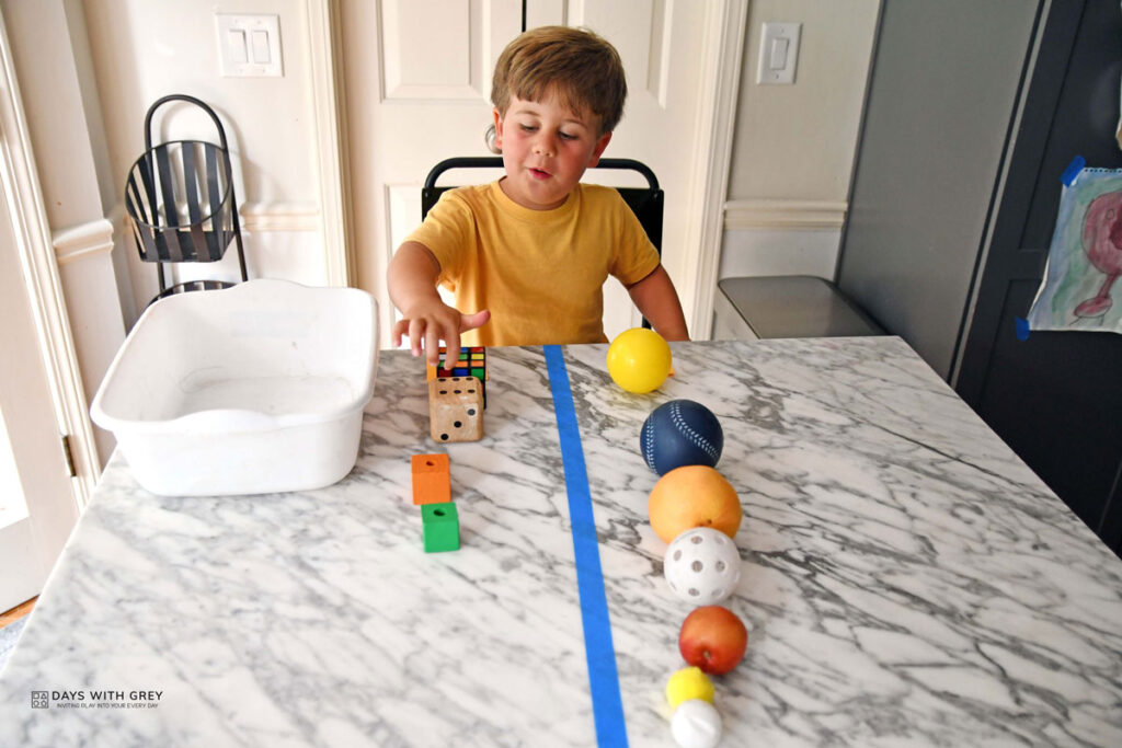 Sorting by Shapes - Preschool Math Activity - Days With Grey