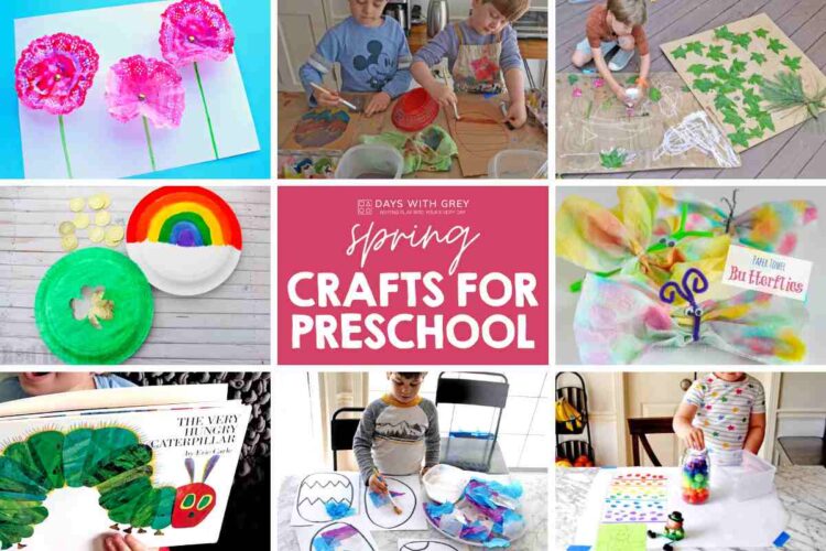 17 Spring Crafts for Kids - Days With Grey