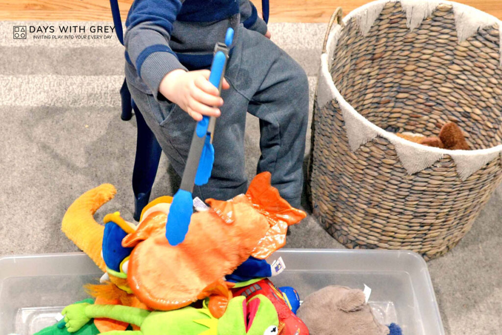 The Claw; An Indoor Game for Preschoolers - Days With Grey