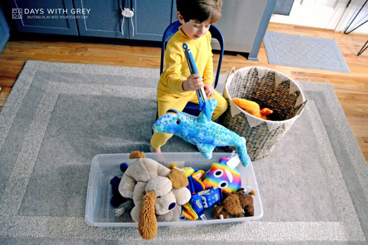 The Claw; An Indoor Game for Preschoolers - Days With Grey