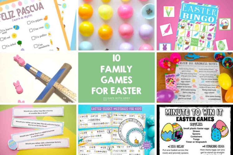 60+ Easter Activities for Kids - Days With Grey