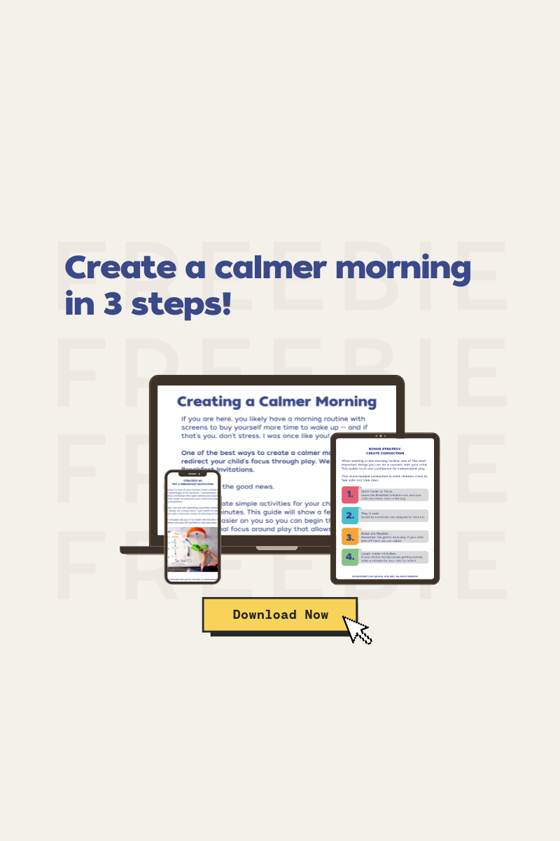 How to Create a Calmer Morning Routine with Kids - Days With Grey
