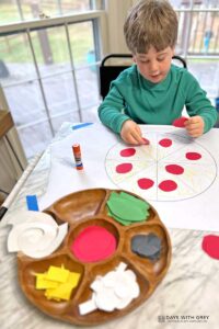 Preschool Pizza Decorating Activity - Days With Grey