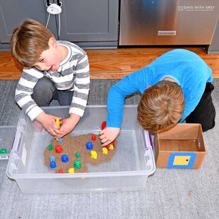 Sand Sensory Activities for Kids - Days With Grey