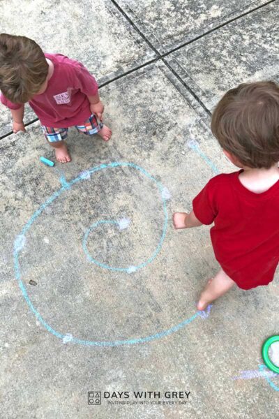 Practice Prewriting with Movement - Days With Grey