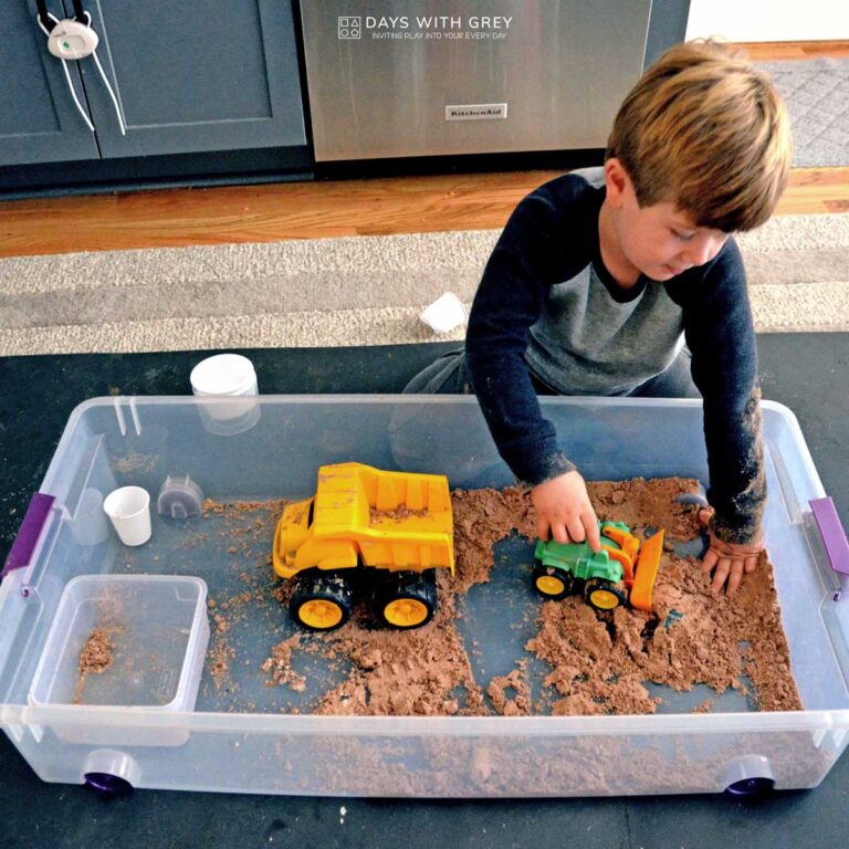 Cloud Dough Sensory Play Activity Guide - Days With Grey