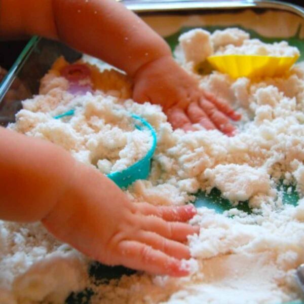 Cloud Dough Sensory Play Activity Guide - Days With Grey