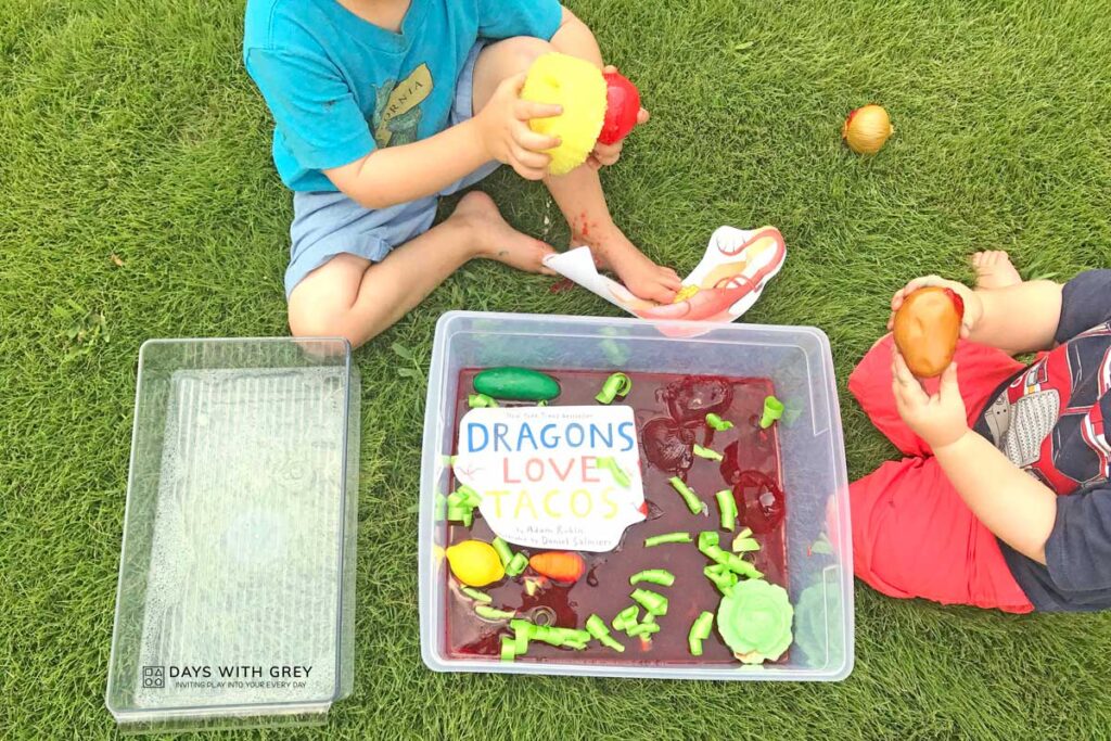 Gelatin Sensory Activity - Days With Grey
