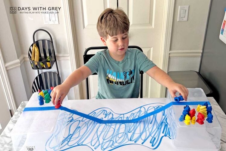 Kindergarten Creative Thinking Activity - Days With Grey