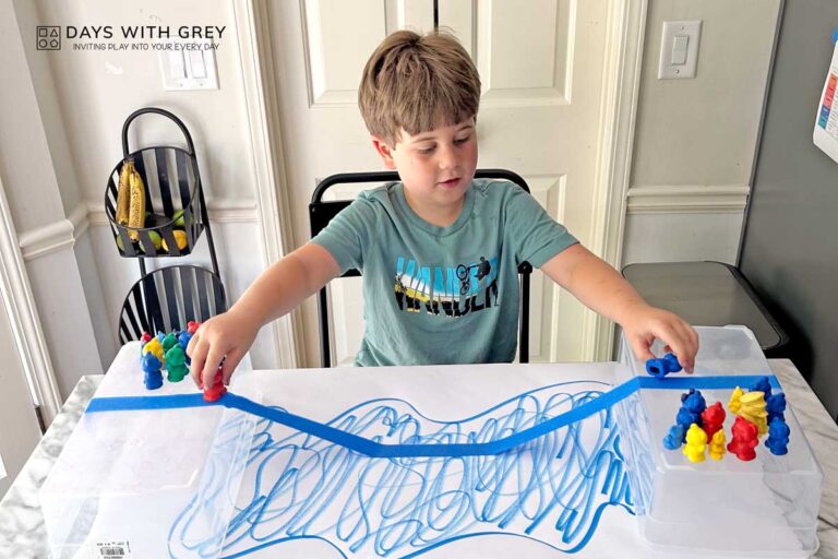 Kindergarten Creative Thinking Activity - Days With Grey