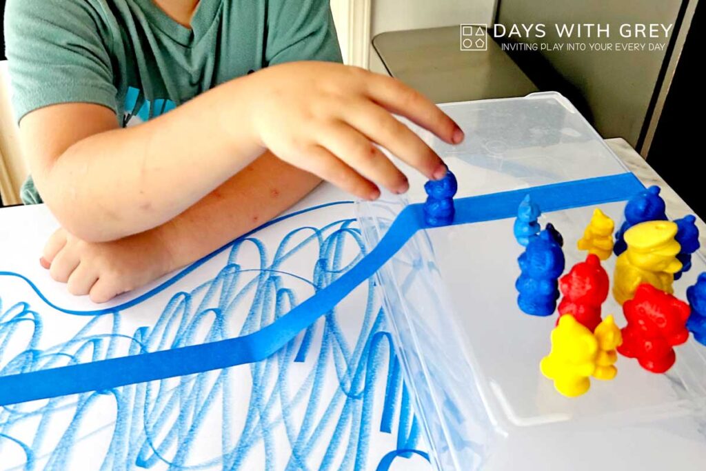 Kindergarten Creative Thinking Activity - Days With Grey