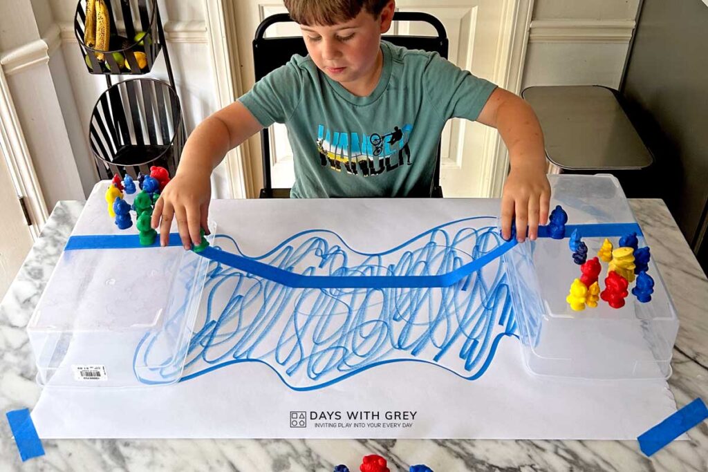 Kindergarten Creative Thinking Activity - Days With Grey