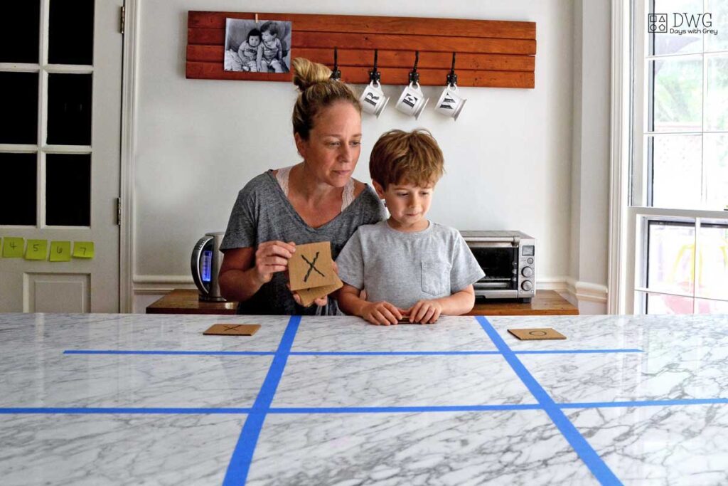 Kindergarten Tic-Tac-Toe - Days With Grey