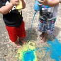 Magic Chalk Painting Activity - Days With Grey