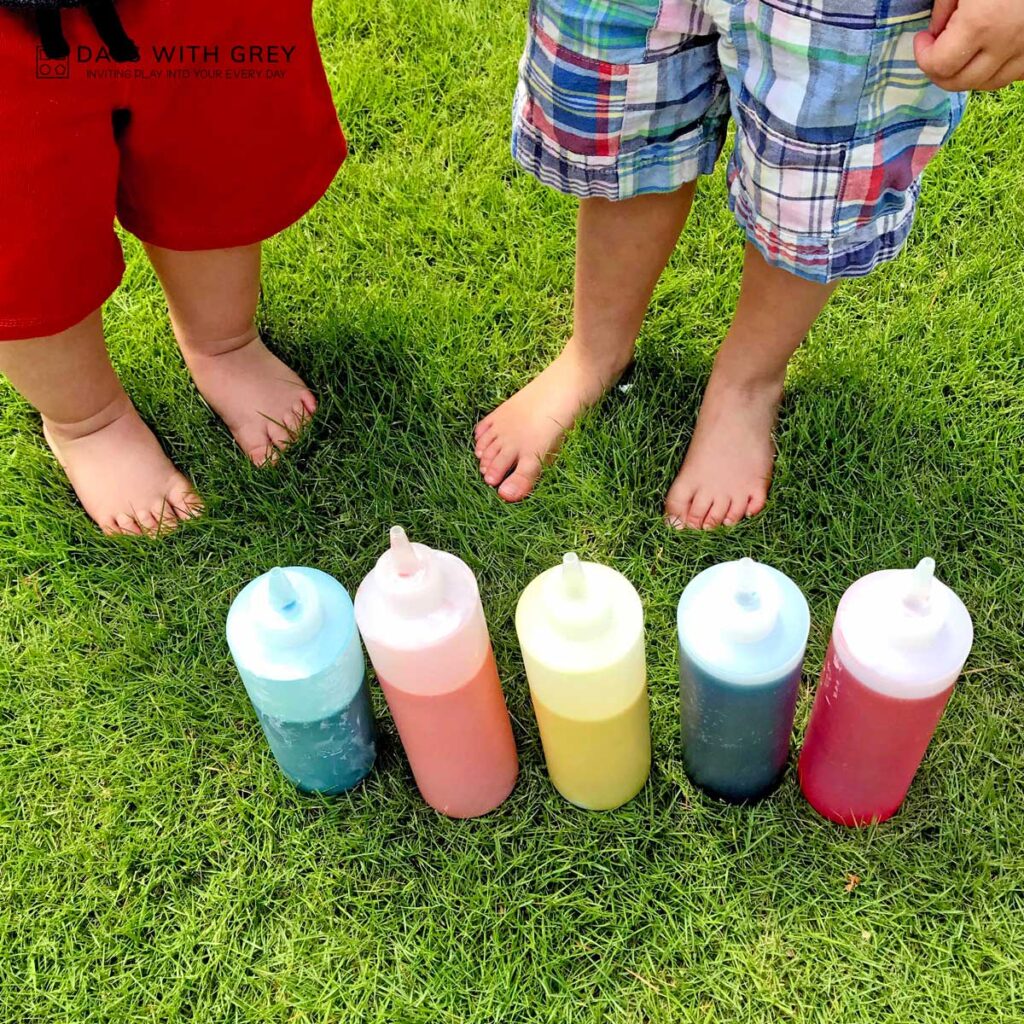 Magic Chalk Painting Activity - Days With Grey