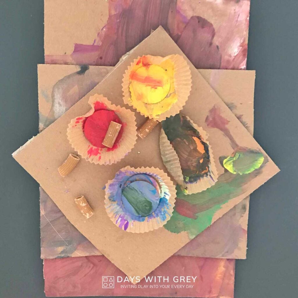 Bubble Wrap Art - Days With Grey