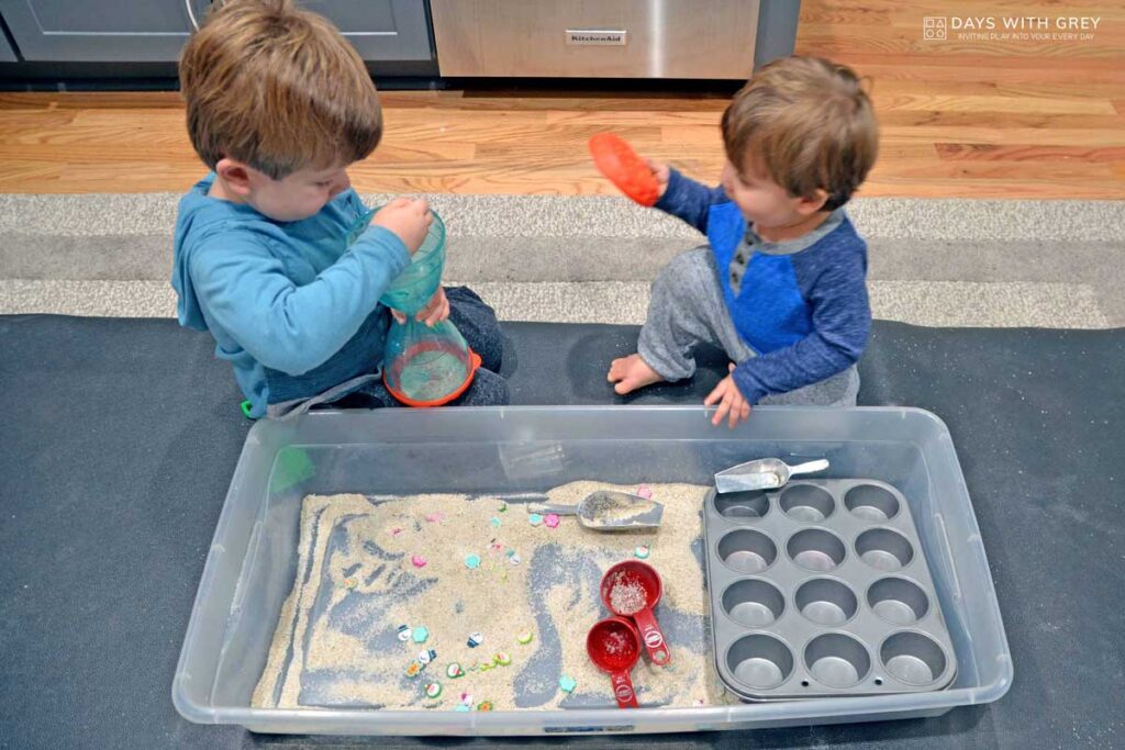 Sand Sensory Activities for Kids - Days With Grey