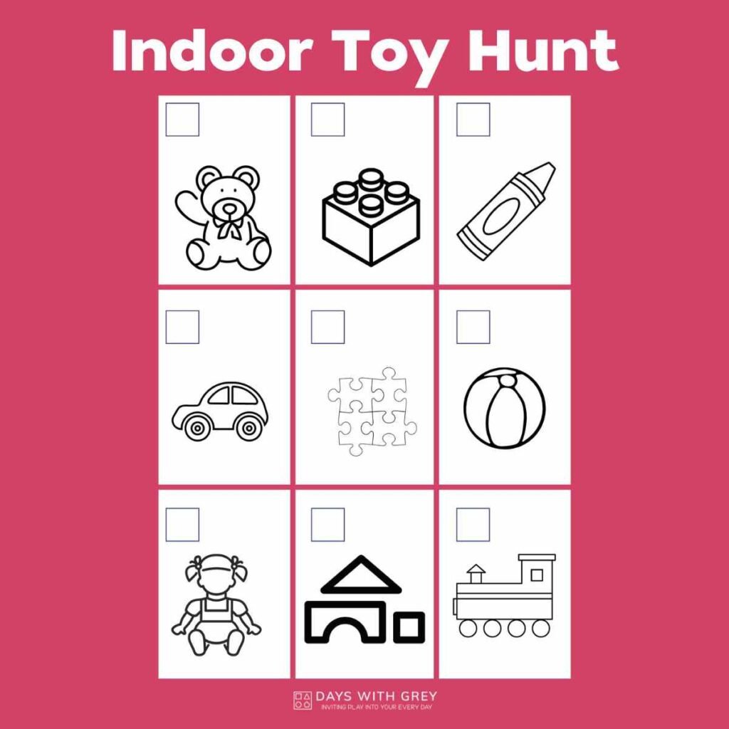 FREE Printable Scavenger Hunts - Days With Grey