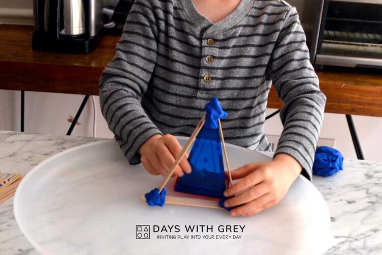 Kindergarten Shape Build - Days With Grey