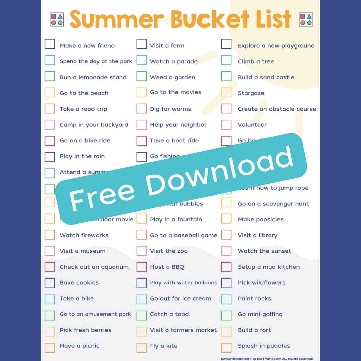 The Bucket List