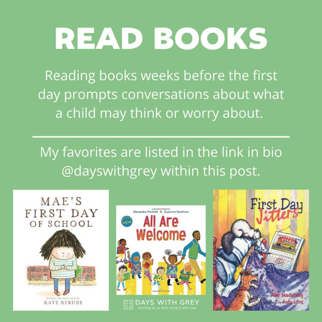 5 Tips Towards a Successful First Day of Kindergarten - Days With Grey