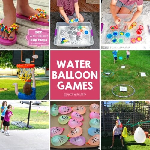 12 Water Balloon Games - Days With Grey