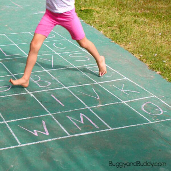 13 Sidewalk Chalk Activities for Kids - Days With Grey